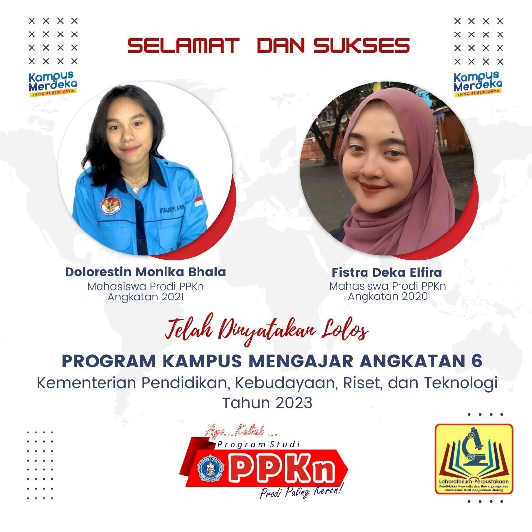 57 Mahasiswa Unikama, Termasuk Prodi PPKn Lolos Program Kemdikbudristek 2023 - PRODI PPKn